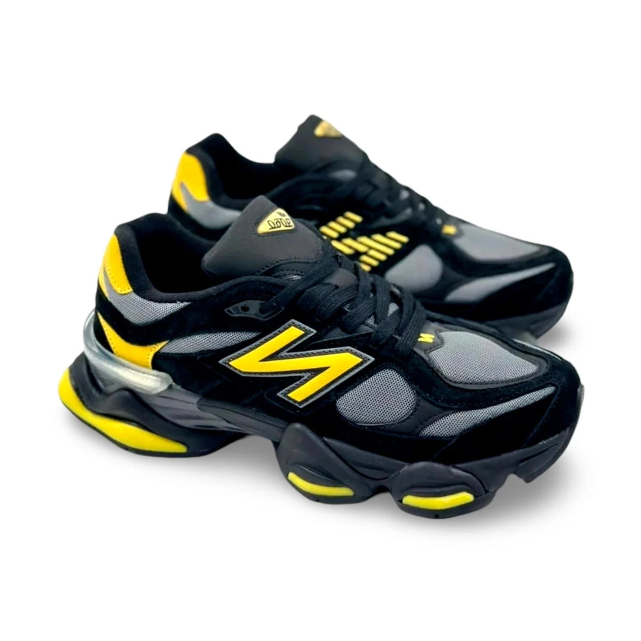 New Balance 9060 Black / Yellow – Mario Urban Exclusive